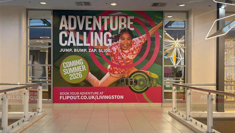 Flip Out Indoor Adventure Park Set to Open at Livingston Designer ...